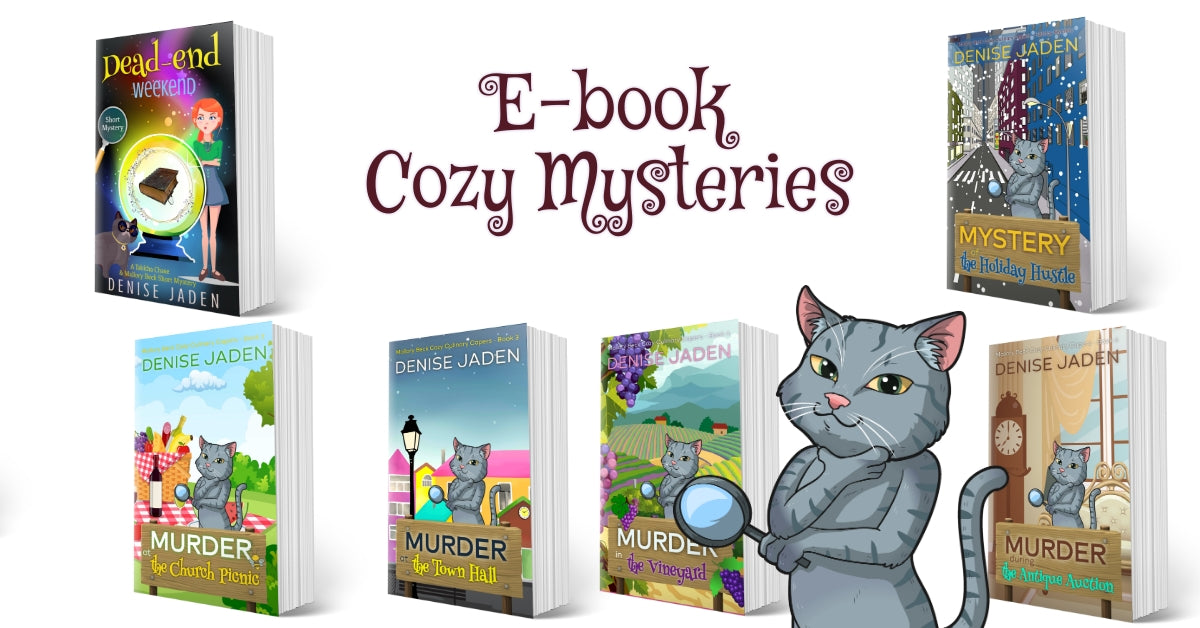The Ultimate Paranormal Cozy Mystery E-book Bundle ⭐⭐⭐⭐⭐ 4.6 (1450 rat – Denise Jaden Books