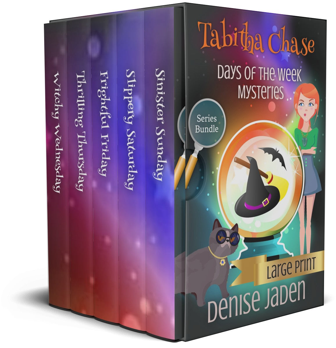 Tabitha Chase Days of the Week Mysteries - Large Print Paperback ...